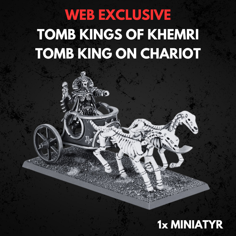 Tomb Kings of Khemri Tomb King Chariot Warhammer The Old World ...