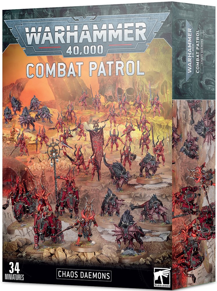 Chaos Daemons Combat Patrol Warhammer 40K - Gamezone.no