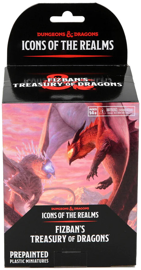 D&D Figur Icons Fizban Booster Fizban's Treasury of Dragons - Gamezone.no