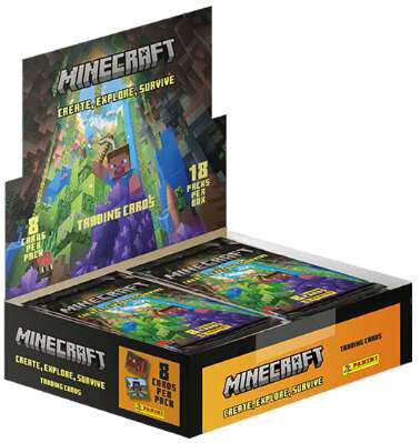Minecraft TCG Series 3 Booster Box Create Explore Survive - Gamezone.no
