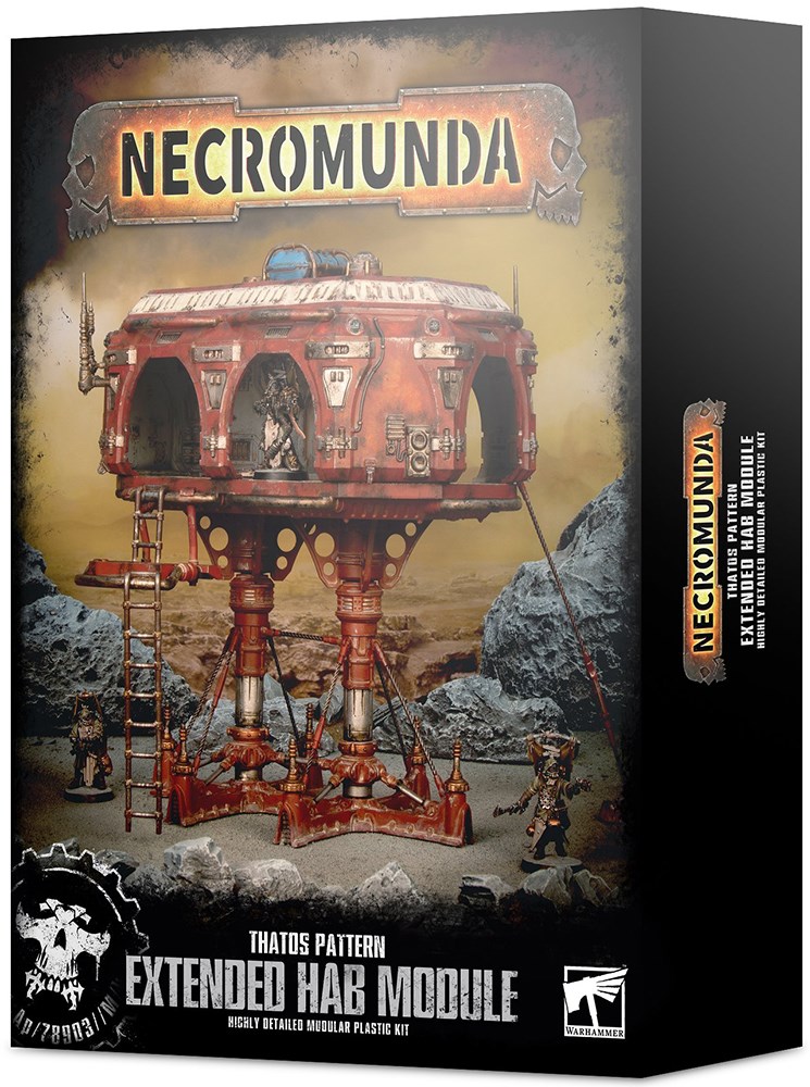 Necromunda Terrain Extended Hab Module Thatos Pattern - Gamezone.no
