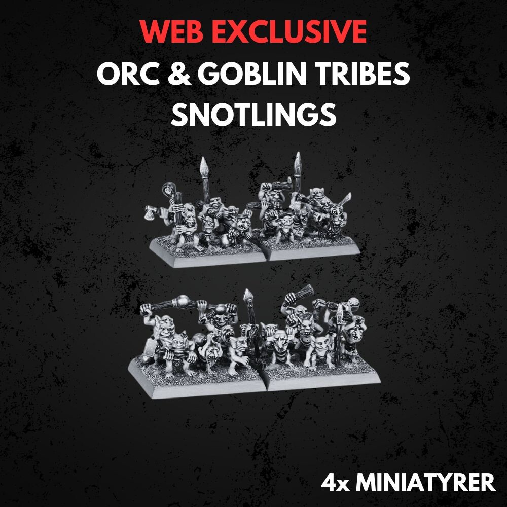 Orc & Goblin Tribes Snotling Swarms Warhammer The Old World - Gamezone.no