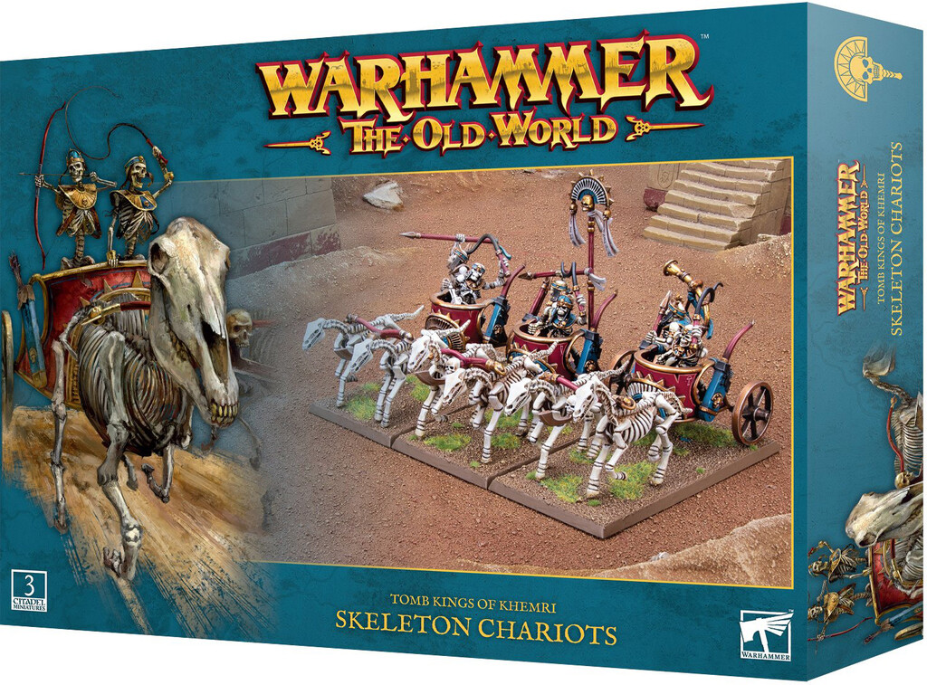Tomb Kings of Khemri Skeleton Chariots Warhammer The Old World ...