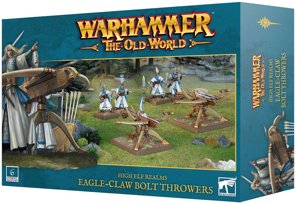 High Elf Realms Eagle-Claw Bolt Throwers Warhammer The Old World ...