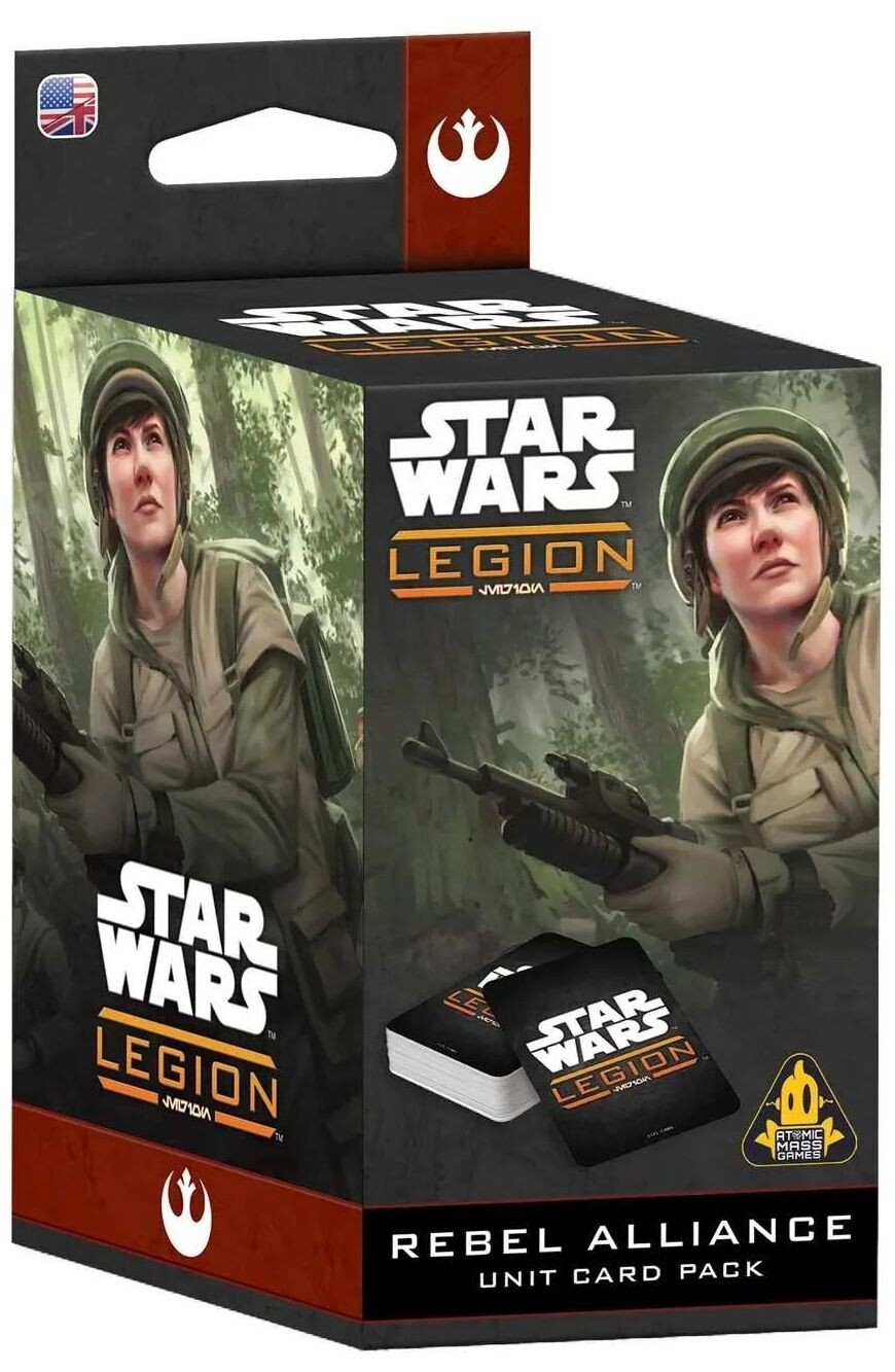 Star Wars Legion Rebel Alliance Cards Utvidelse til Star Wars Legion ...