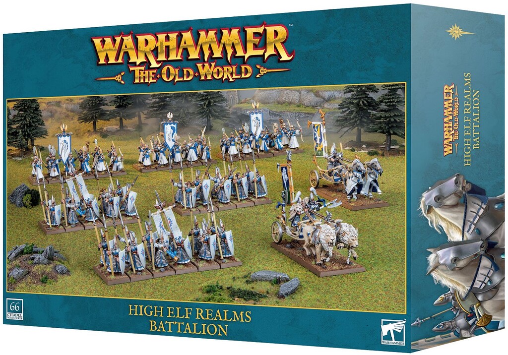 High Elf Realms Battalion Warhammer The Old World - Gamezone.no
