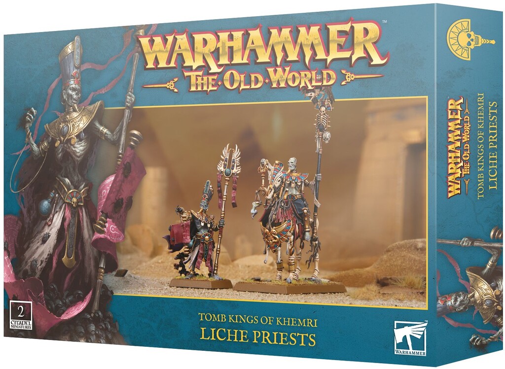 Tomb Kings of Khemri Liche Priests Warhammer The Old World - Gamezone.no