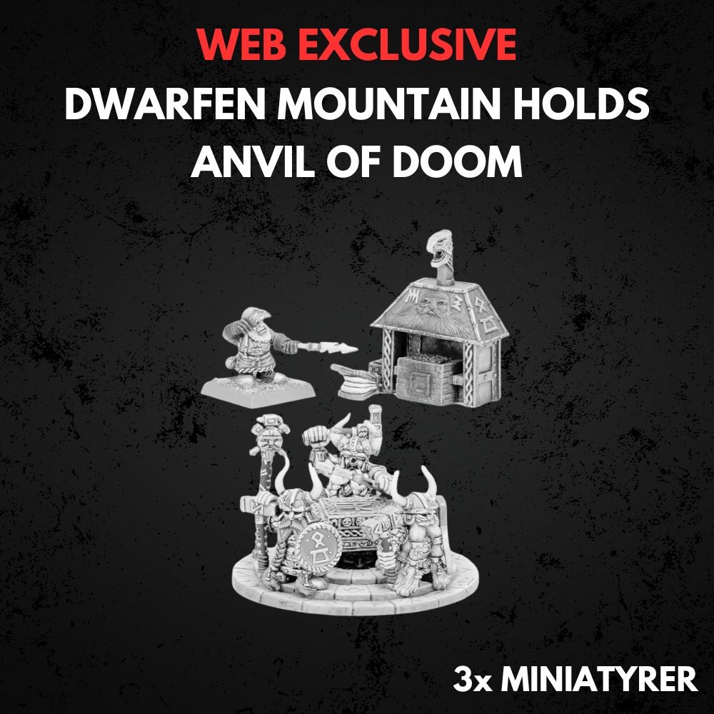 Dwarfen Mountain Holds Anvil of Doom Warhammer The Old World - Gamezone.no