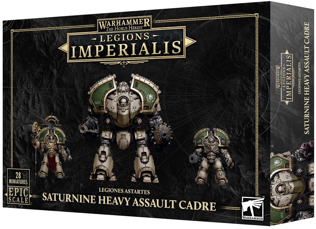 Legiones Saturnine Heavy Assault Cadre The Horus Heresy - Legions ...