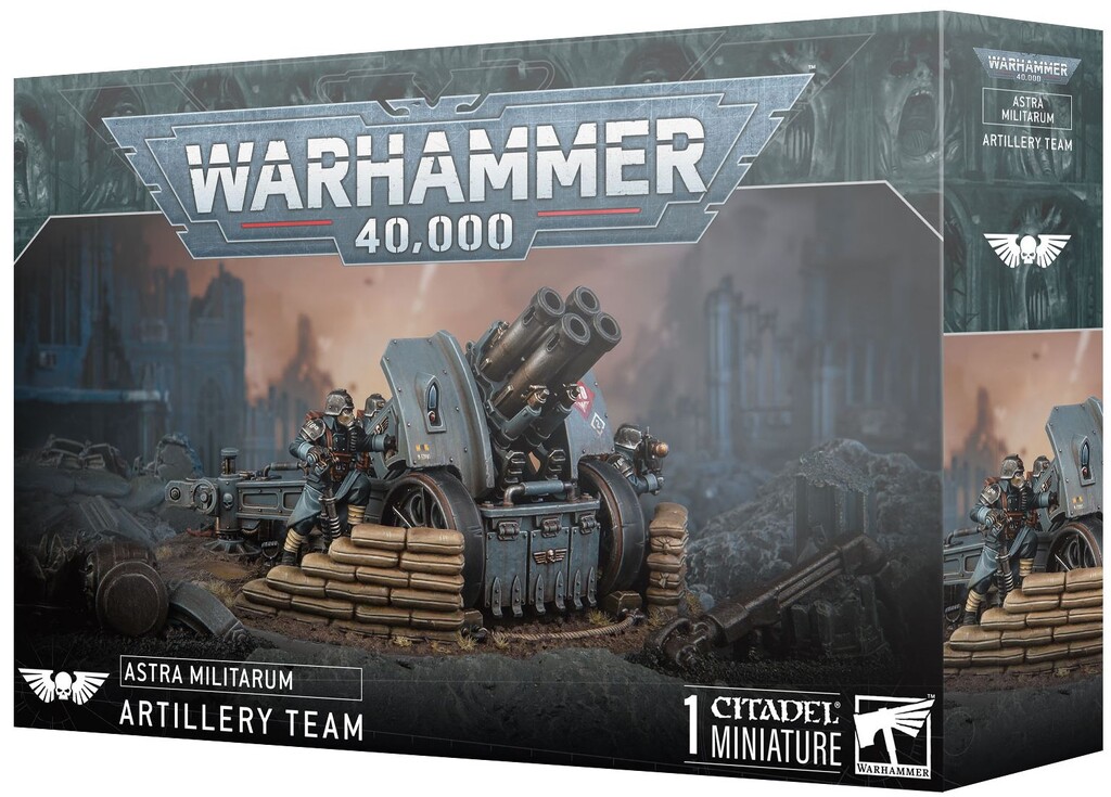 Astra Militarum Artillery Team Warhammer 40K - Gamezone.no
