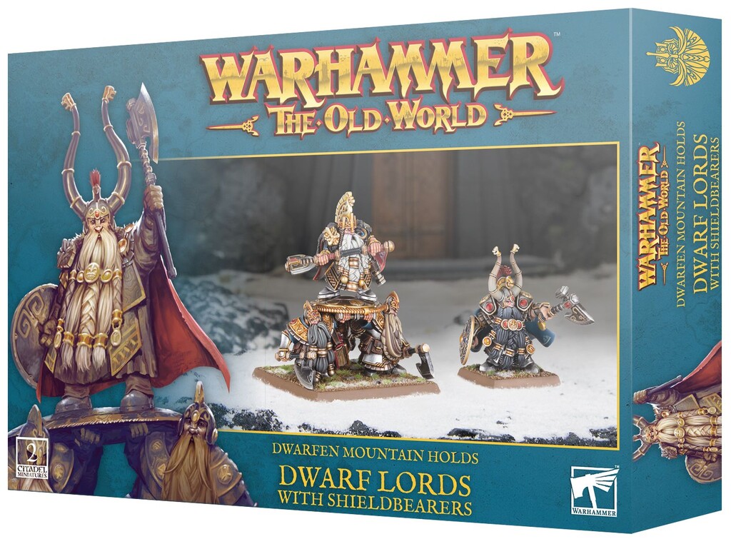 Dwarfen Mountain Holds Dwarf Lords Dwarf Lords with Shieldbearers ...