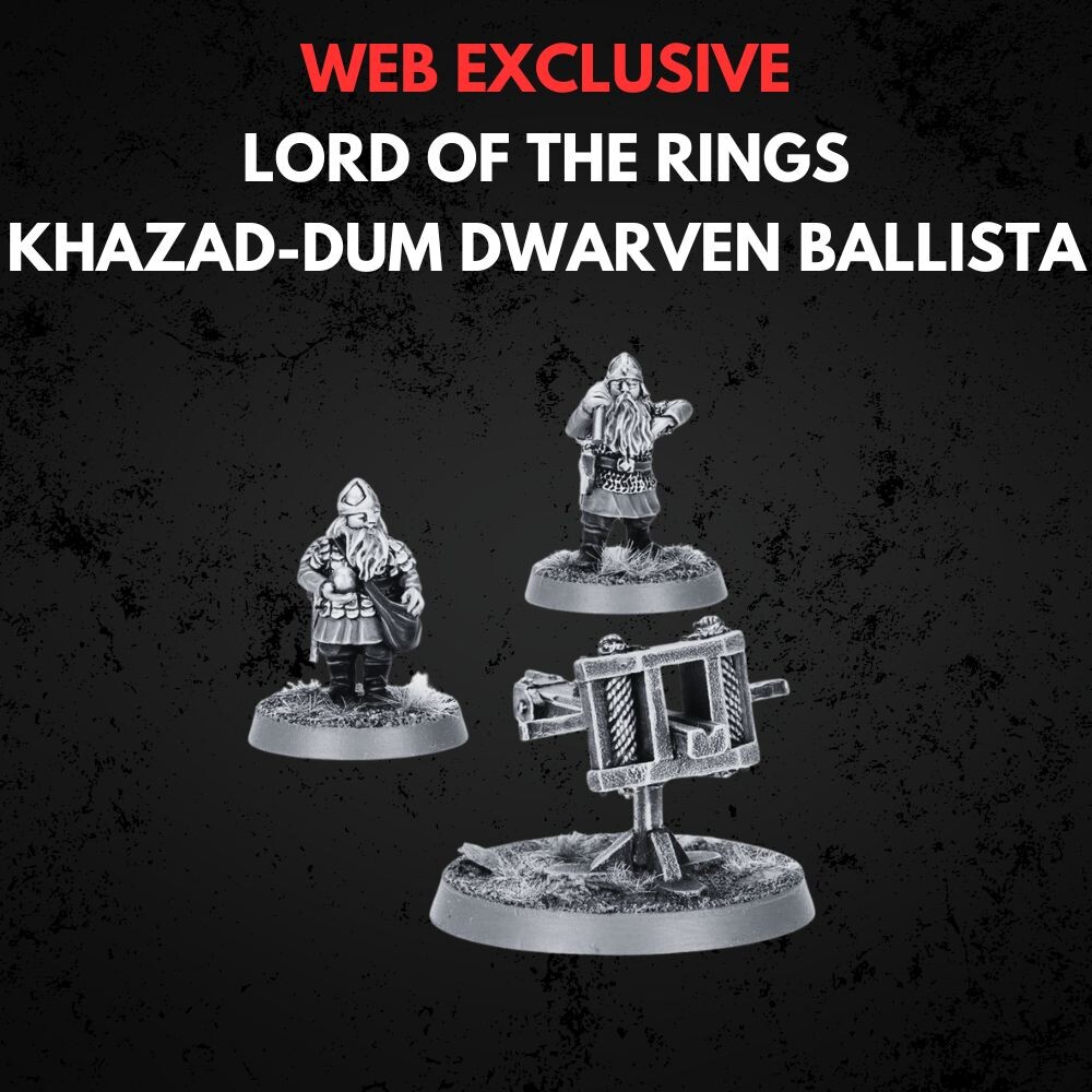 Khazad-dum Dwarven Ballista Middle-earth Strategy Battle Game - Gamezone.no