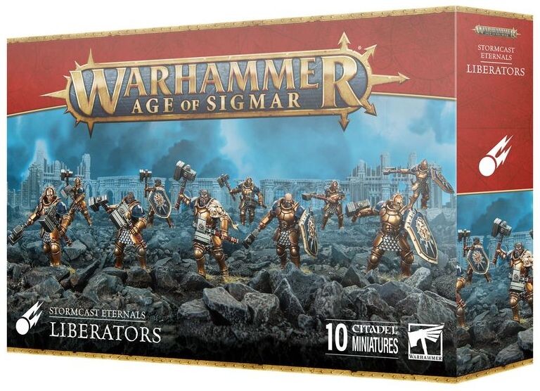Stormcast Eternals Liberators Warhammer Age of Sigmar - Gamezone.no