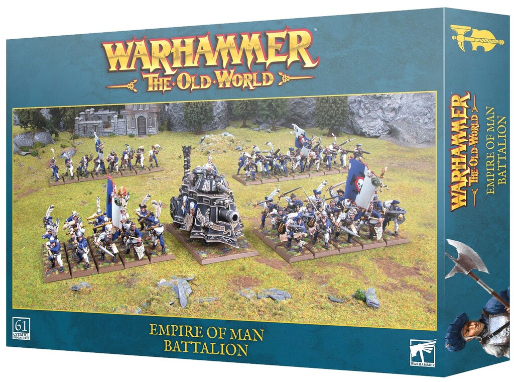 Empire of Man Battalion Warhammer The Old World - Gamezone.no