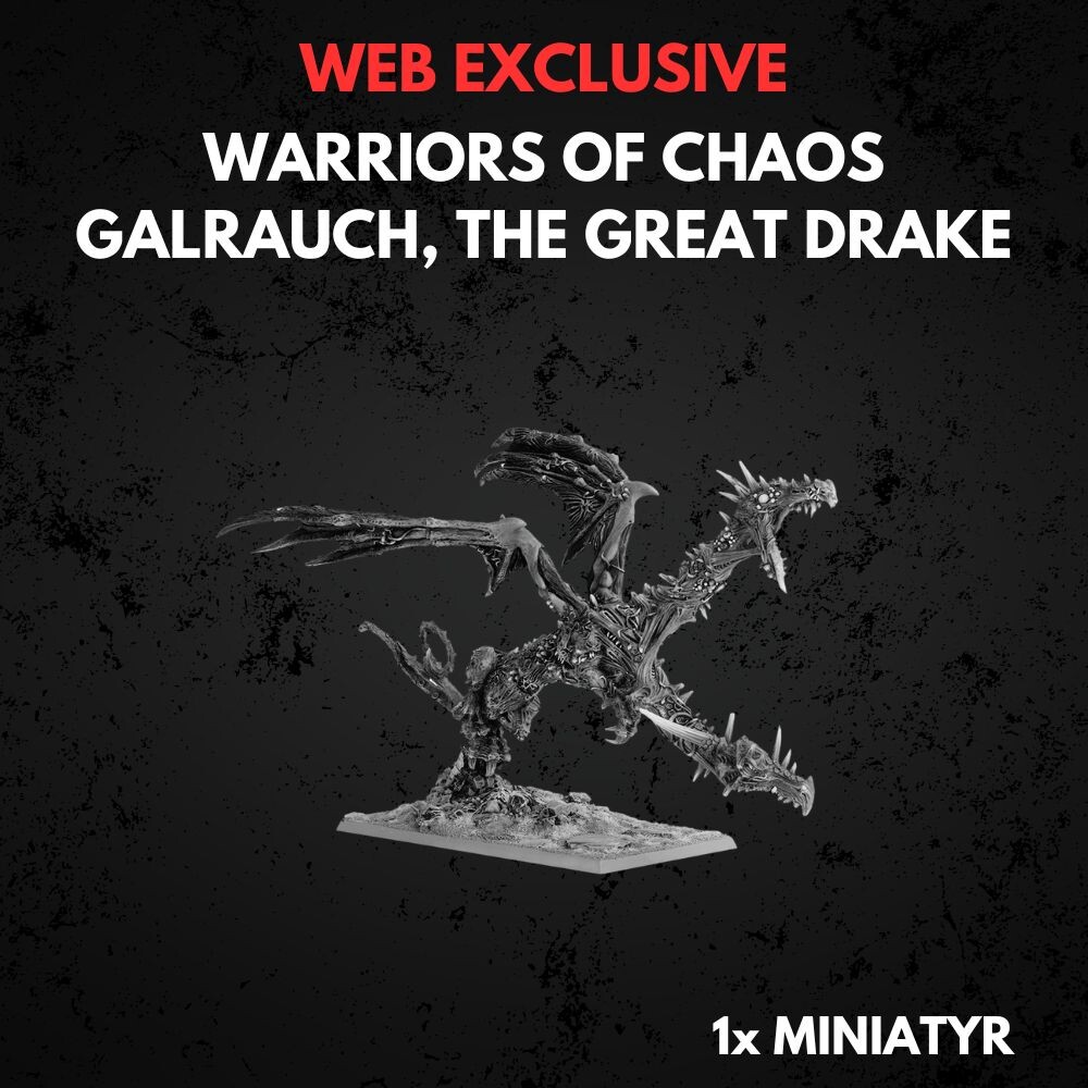 Warriors of Chaos Galrauch Great Drake Warhammer The Old World ...