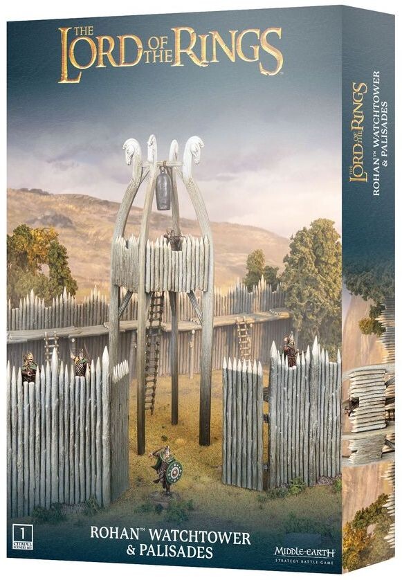 Rohan Watchtower & Palisades Middle-earth Strategy Battle Game ...