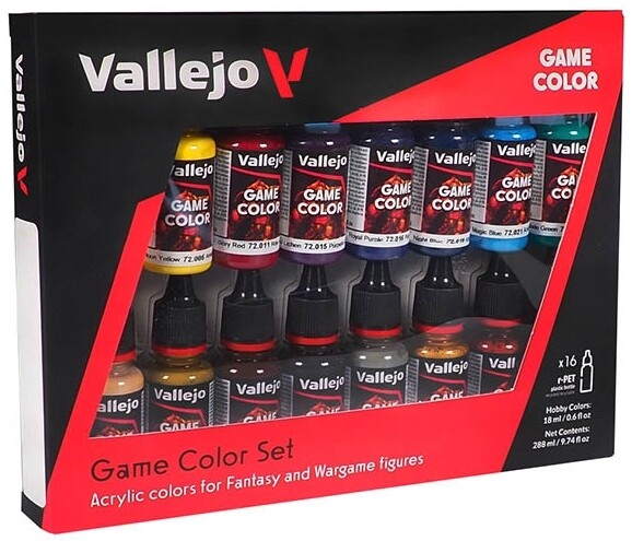 Vallejo Game Color Set Advanced - Gamezone.no
