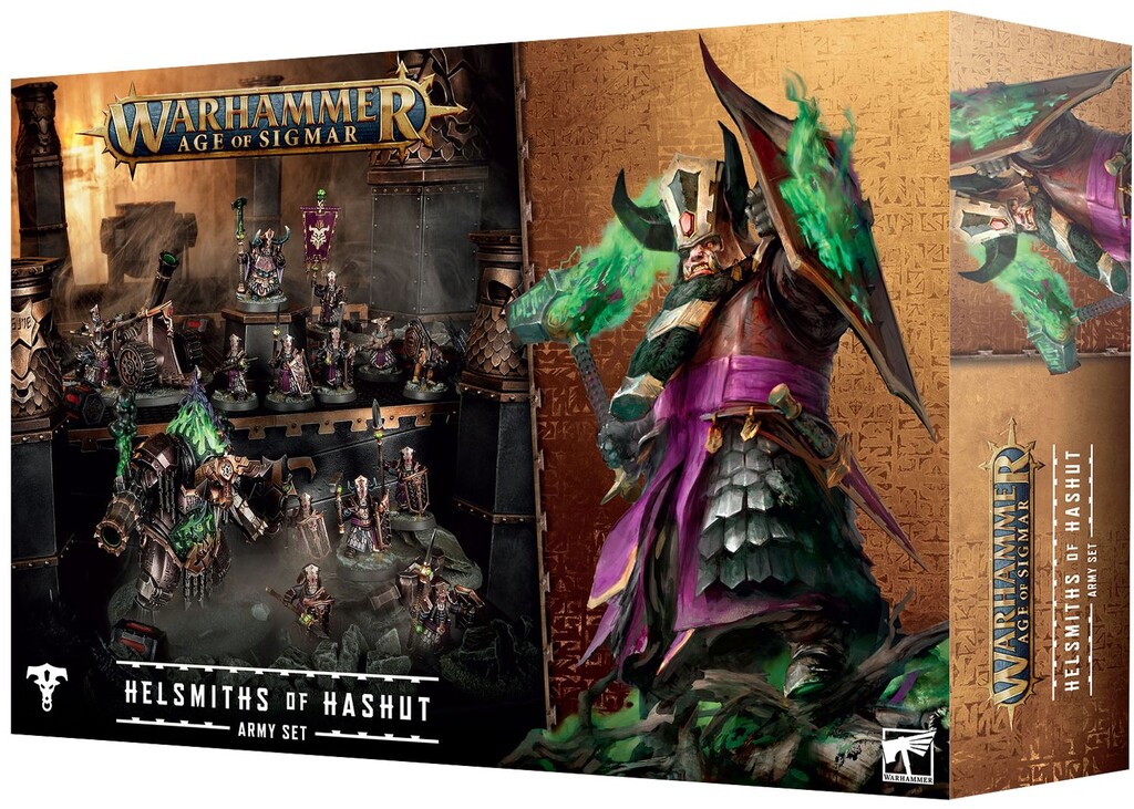 Helsmiths of Hashut Army Set Warhammer Age of Sigmar - Gamezone.no