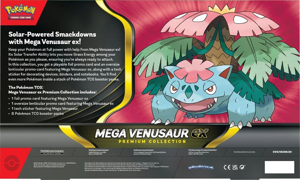 Pokemon Mega Venusaur ex Premium Coll. - Gamezone.no